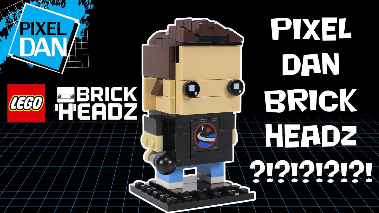 Pixel Dan LEGO BrickHeadz Figure?! - Go Brick Me Set Unboxing and ...