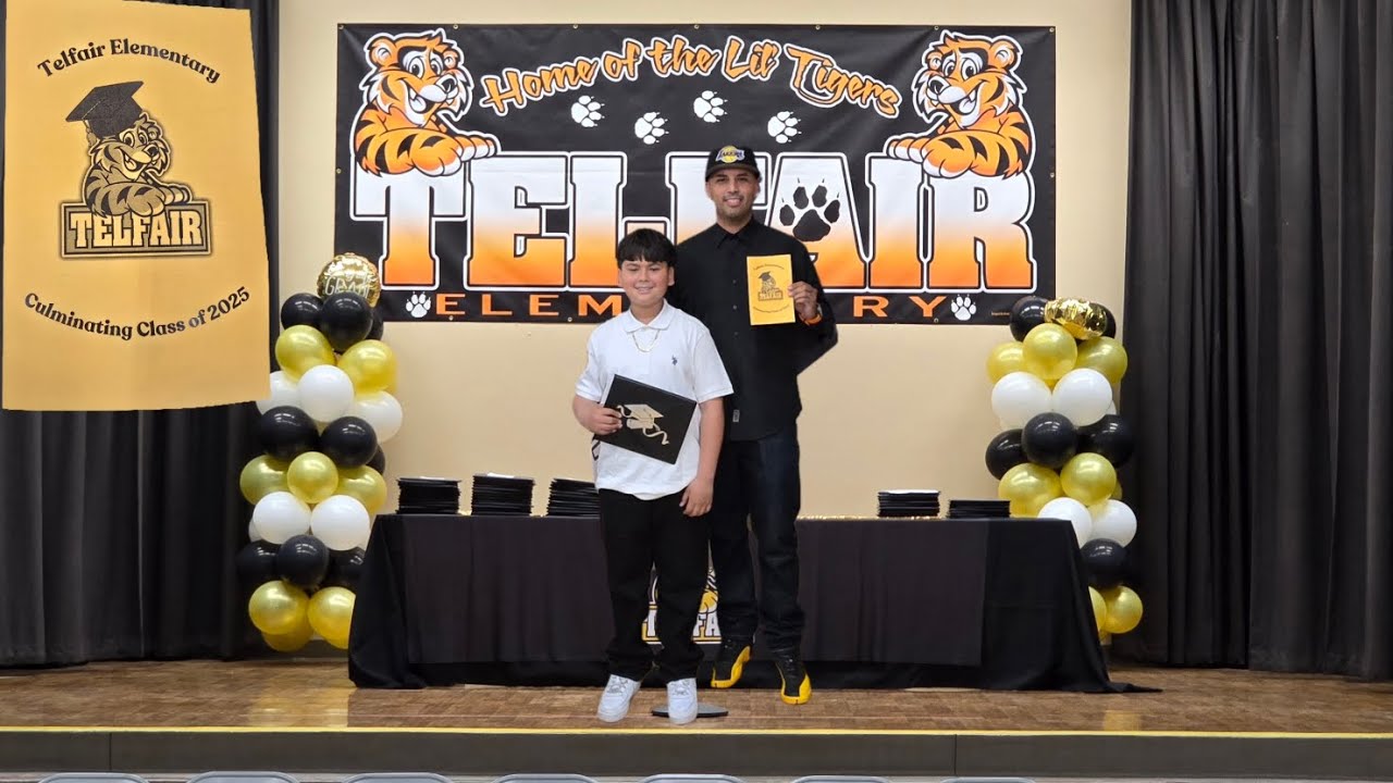 Javier Andres Palomo Culmination Class of 2025. Elementary School - YouTube