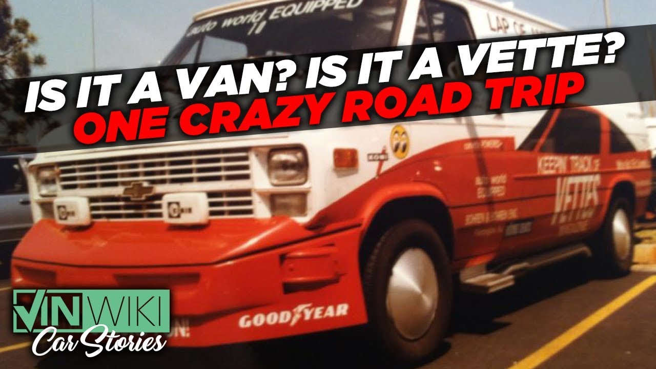 8,800 miles in a van dressed as a Corvette - YouTube