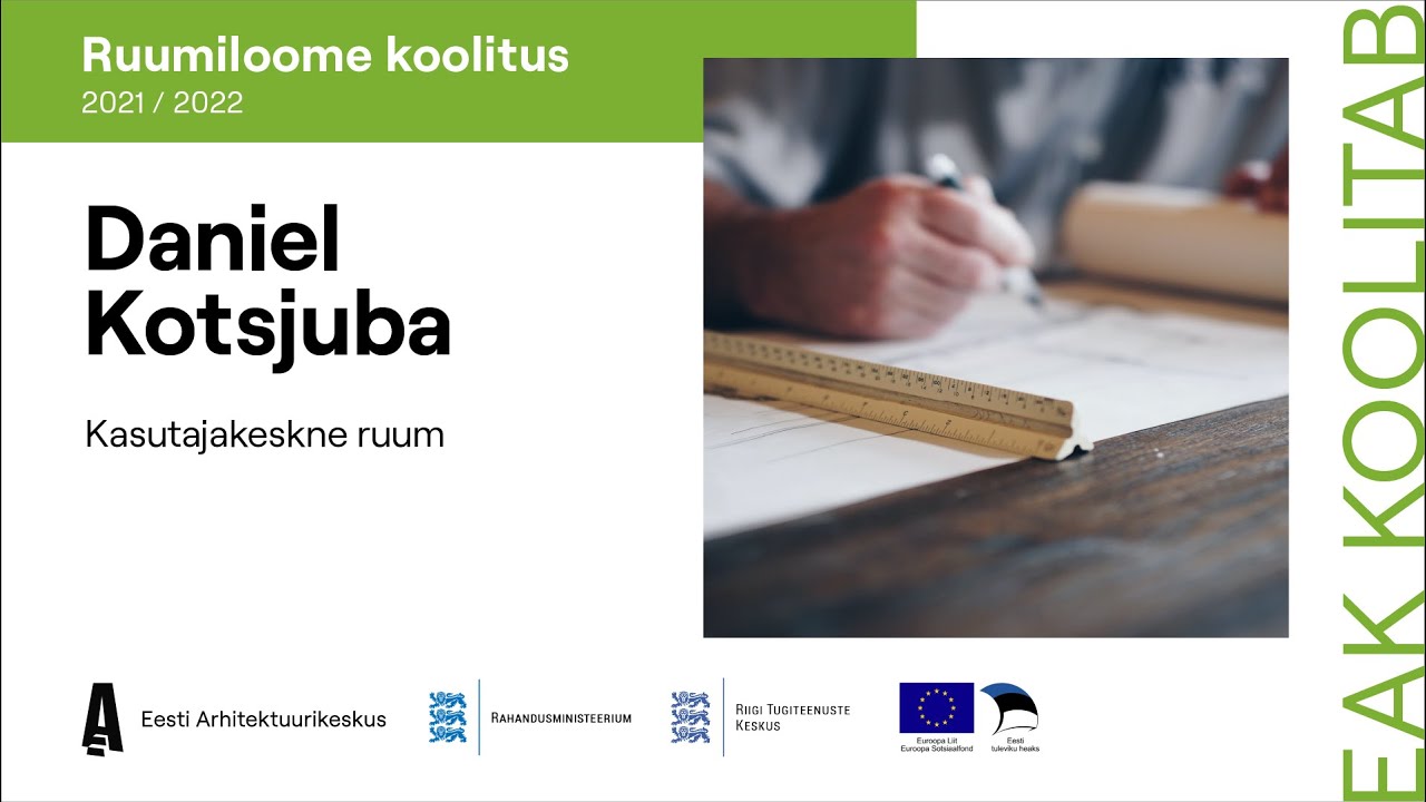 Daniel Kotsjuba – „Kasutajakeskne ruum ehk ligipääsetavus 2.0“ - YouTube