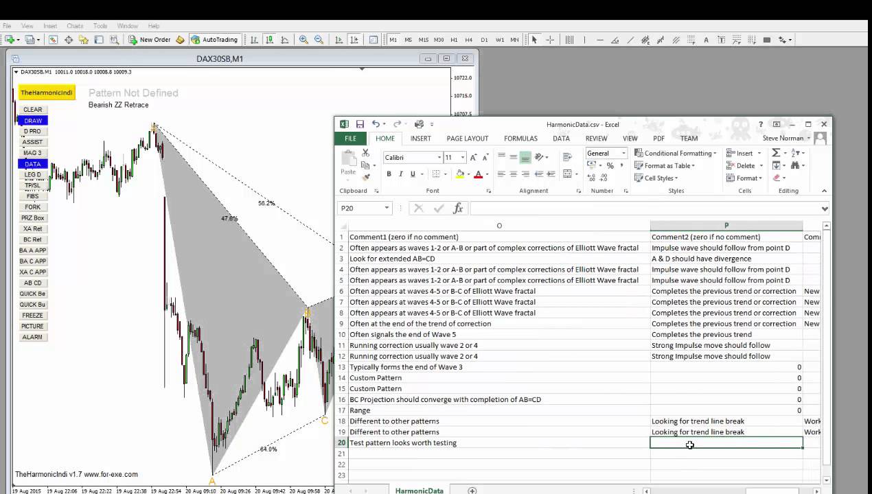 TheHarmonicIndi Custom Patterns and the CSV file - YouTube
