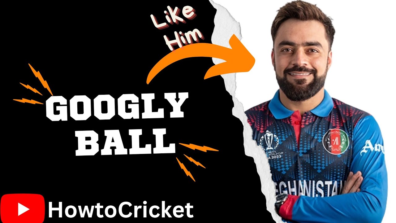 How to throw a googly ball like Rashid Khan - YouTube