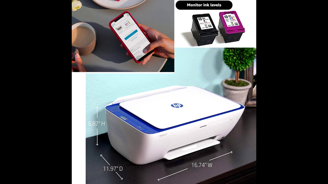 HP DeskJet 2622 All in One Printer Review - YouTube