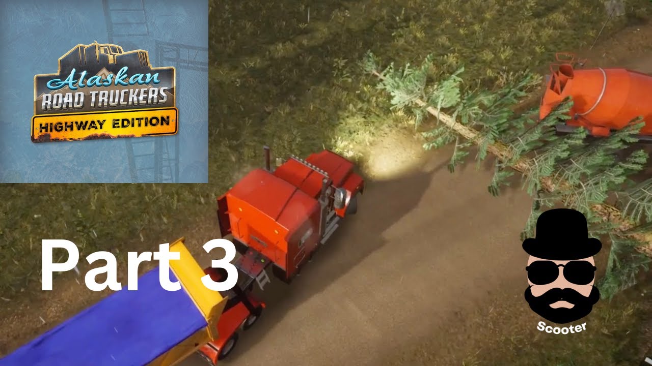 Alaskan Road Truckers: Highway Edition | Fallen Tree Roadblock (Console ...