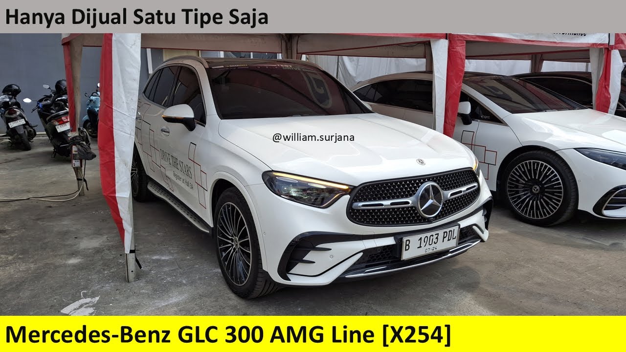 Mercedes-Benz GLC 300 AMG Line [X254] review - Indonesia - YouTube