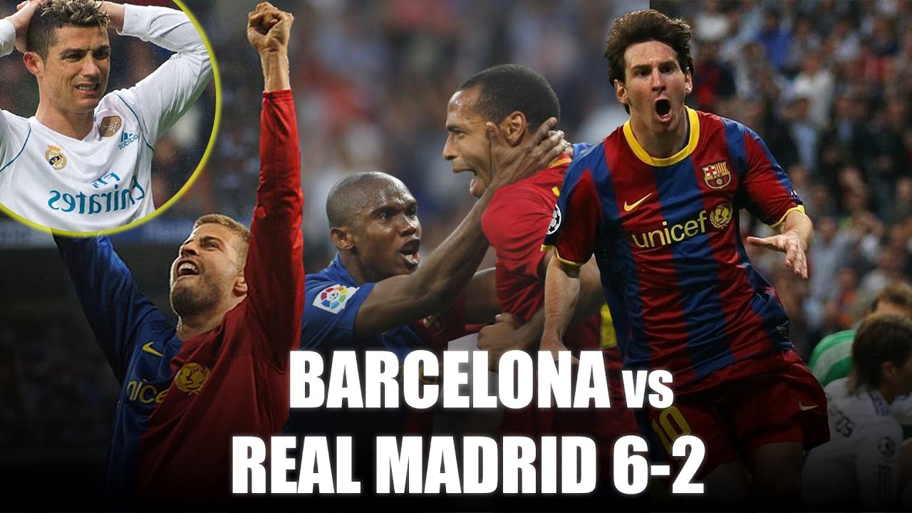 Real Madrid vs Barecellona 2-6, The Movie HD - YouTube