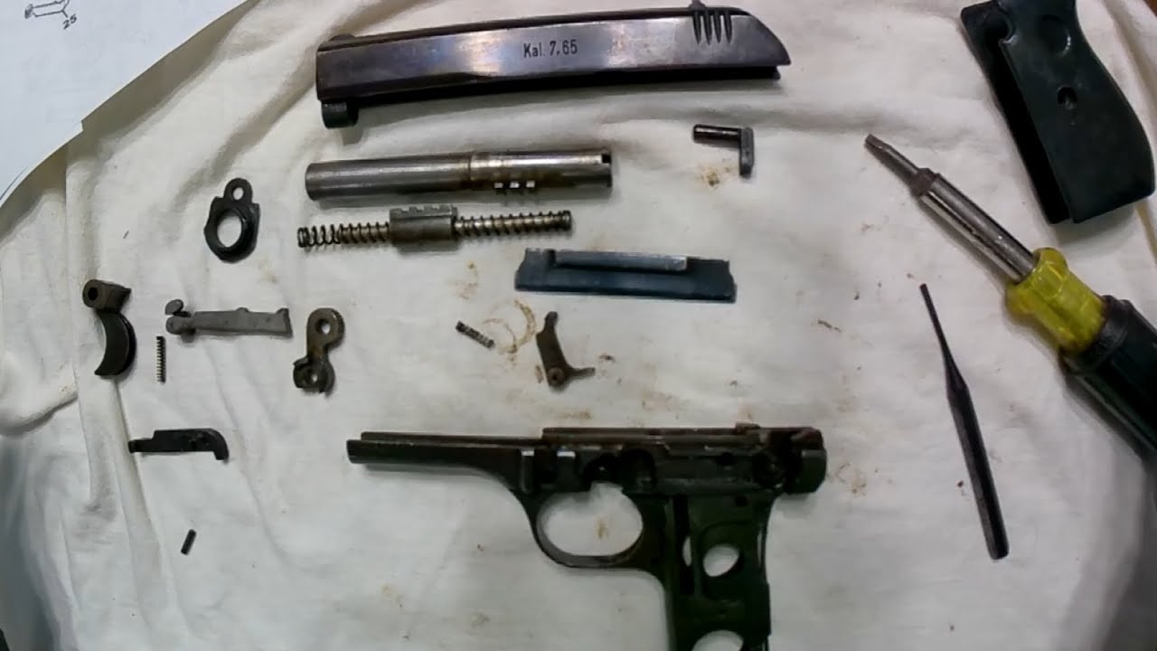 CZ 27 "Almost" Complete Disassembly - YouTube
