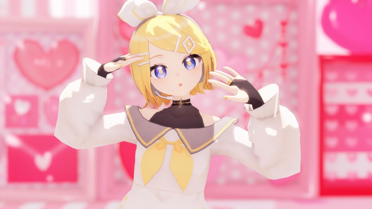 【MMD Model DL】Love Cino【EoB式鏡音リン】 - YouTube