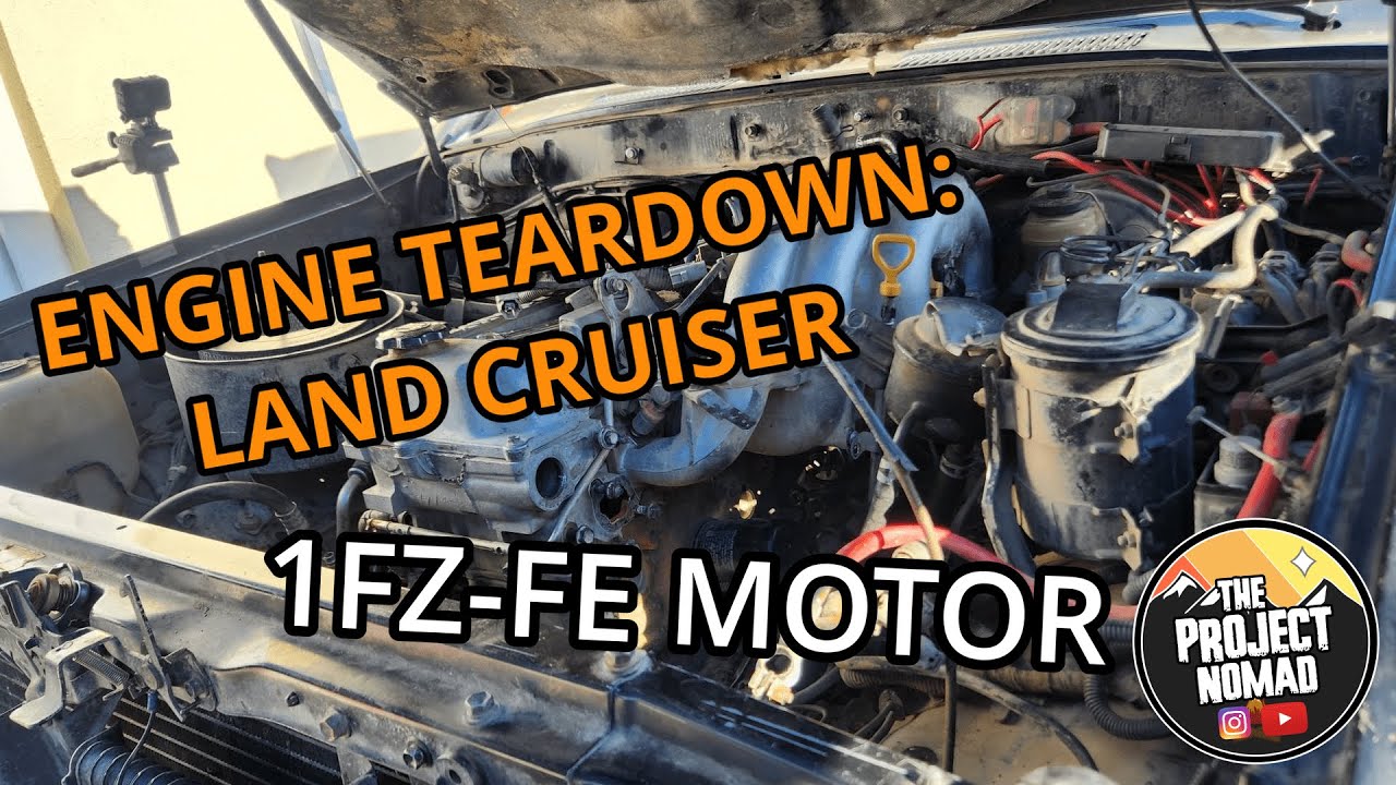 Landcruiser | 1FZ FE Teardown - YouTube