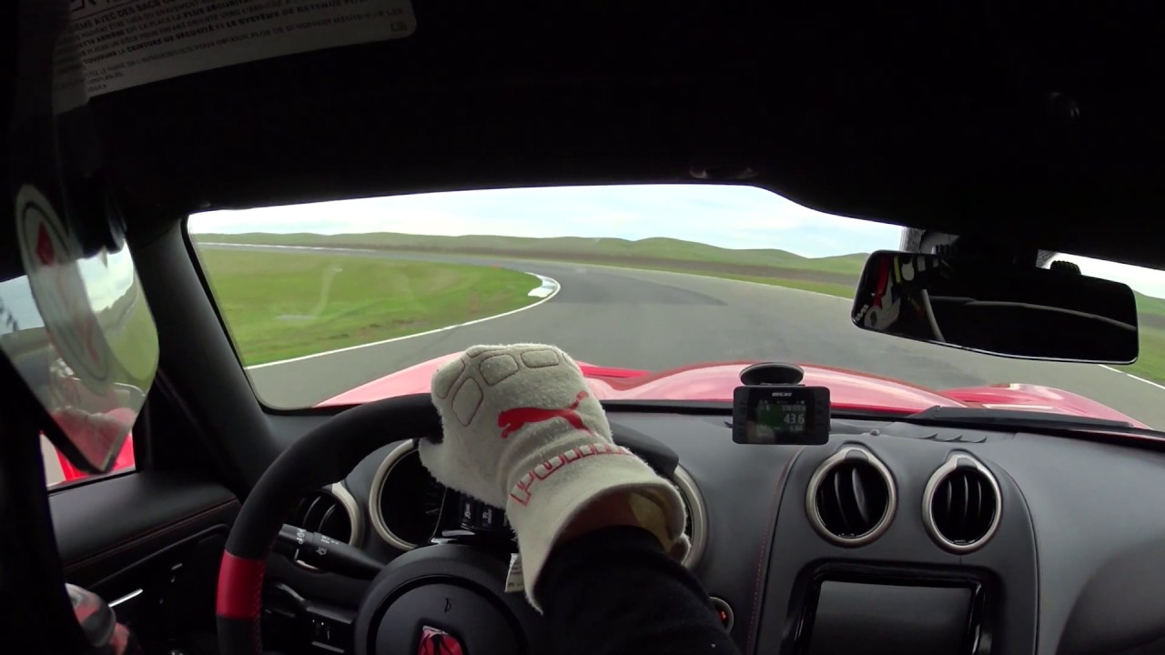 Viper ACR at Thunderhill Bypass - YouTube