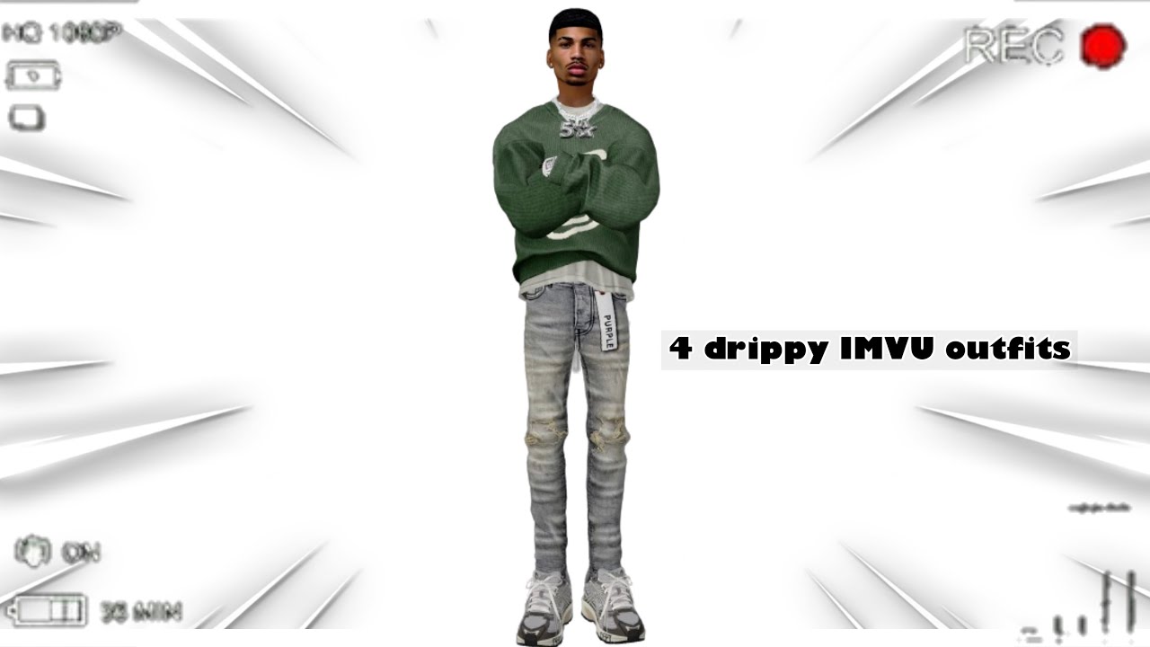 4 drippy IMVU outfits - YouTube