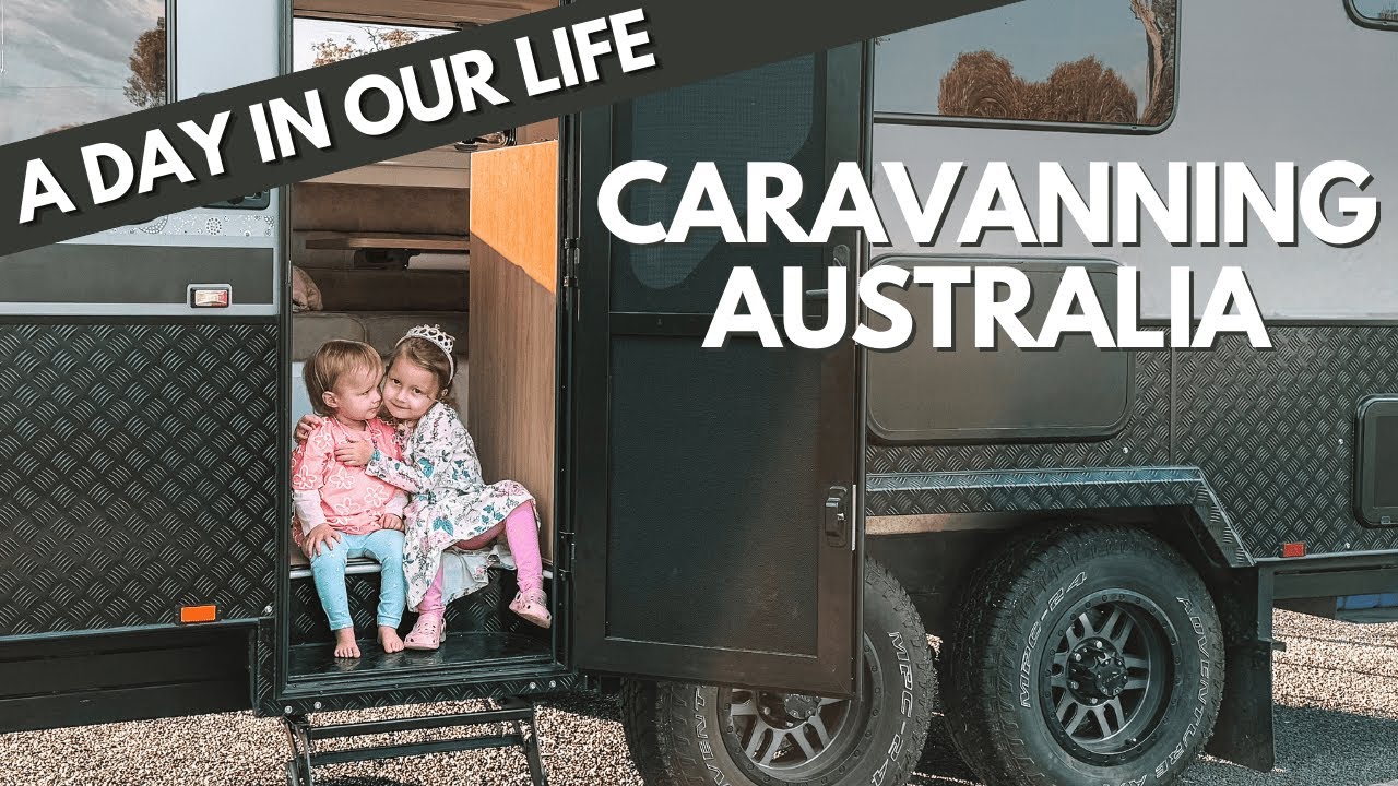 Living In A Caravan - A Day In The Life Of A Caravanning Family - YouTube