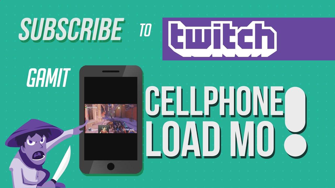 Support Filipino Streamers with your Cellphone Load! - YouTube