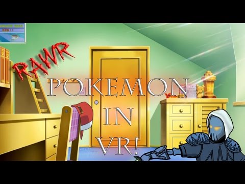 Pokemon in VR ‡ Exploring Ash's Room with the HTC Vive - YouTube