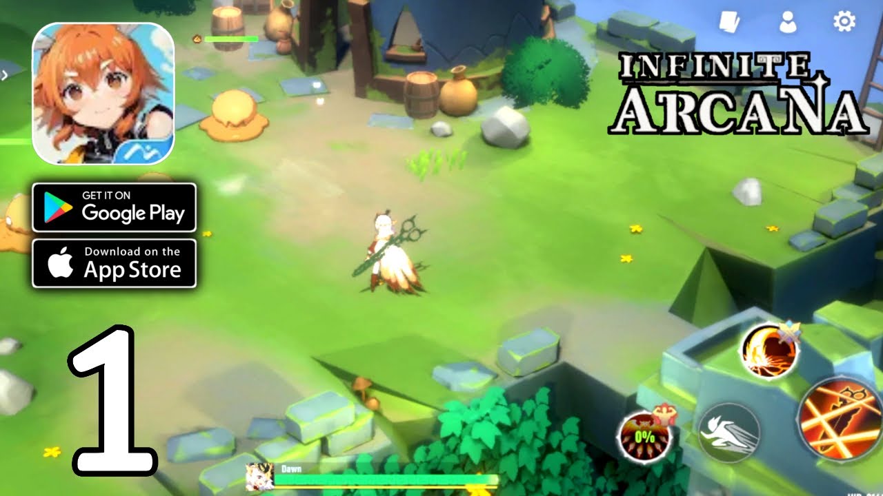 Infinite Arcana Gameplay (Android,IOS) Part 1 - YouTube