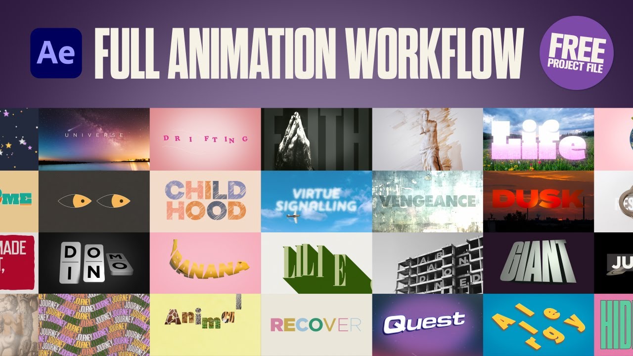 A Month of 15 Min Animation Challenges | After Effects Animation ...