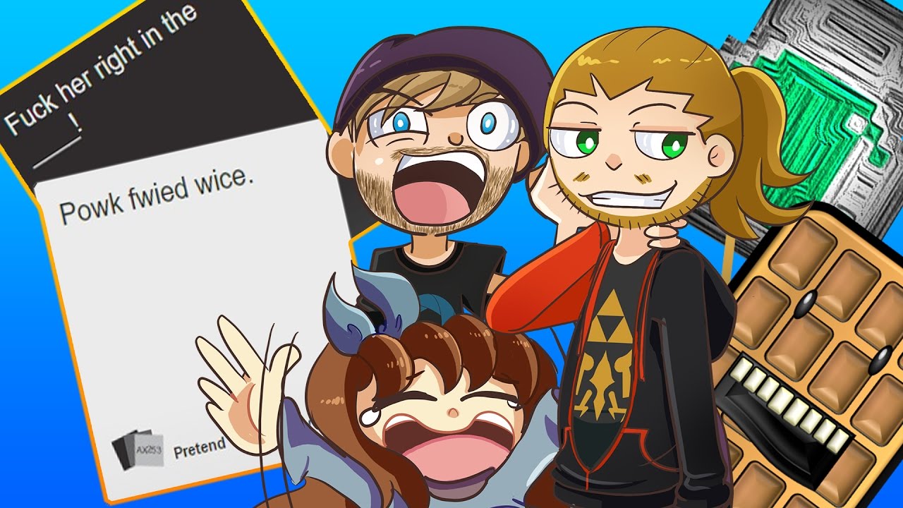 Cards Against Humanity - Powk Fwied Wice! - YouTube