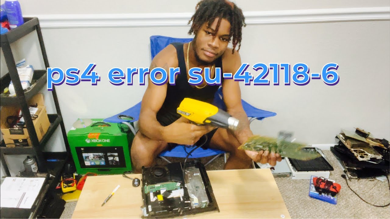 ps4 error su-42118-6 “EASY FIX” - YouTube