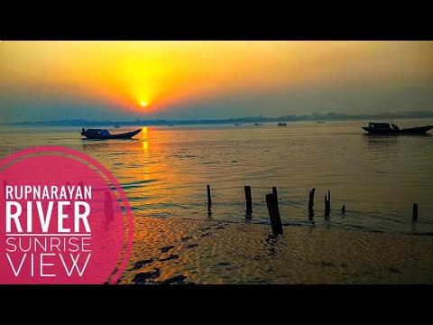 Rupnarayan River Sunrise View | Kolaghat - YouTube
