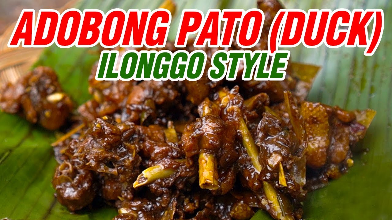 Juicylicious Adobong Pato (Ilonggo Style with Atsuete) - YouTube
