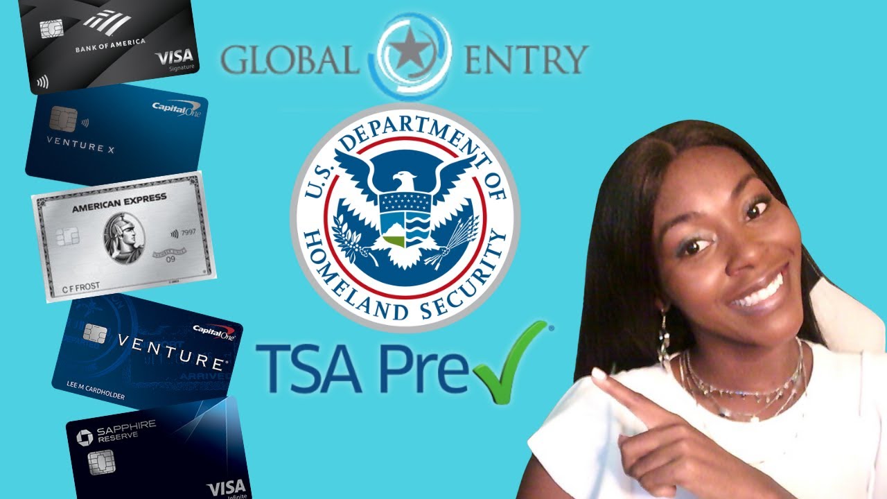 Credit Cards That Pay For Global Entry or TSA Precheck | Rickita - YouTube