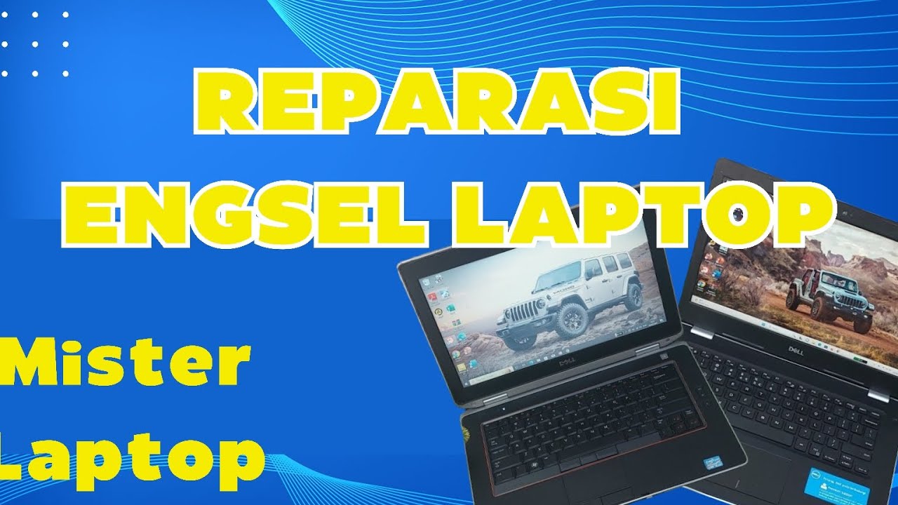 REPARASI ENGSEL LAPTOP - YouTube