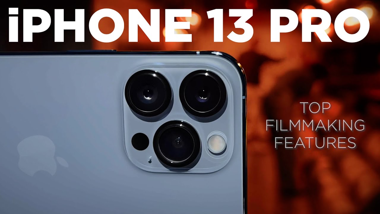 Top 3 FILMMAKING Features of the iPHONE 13 PRO | Apple Event Reaction ...