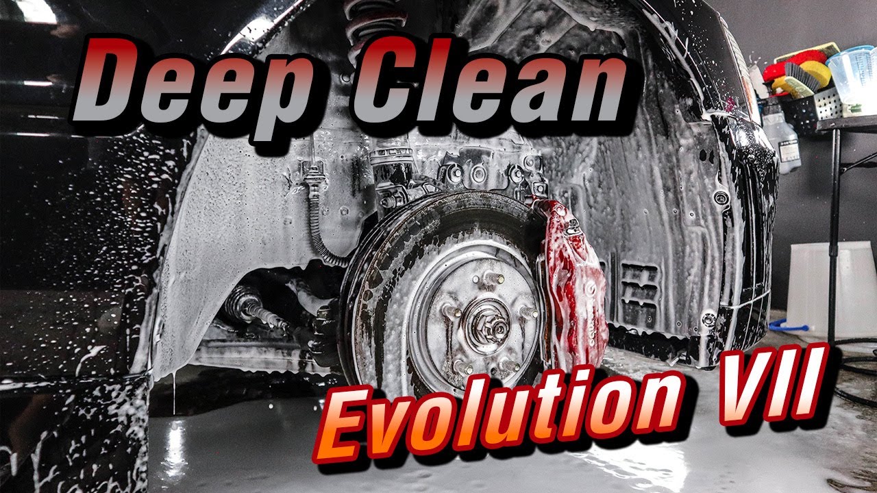 ล้างรถดีเทลลิ่ง Evo7 ทรงแคตตาล็อก | Detailing Wash Mitsu Evolution VII - YouTube