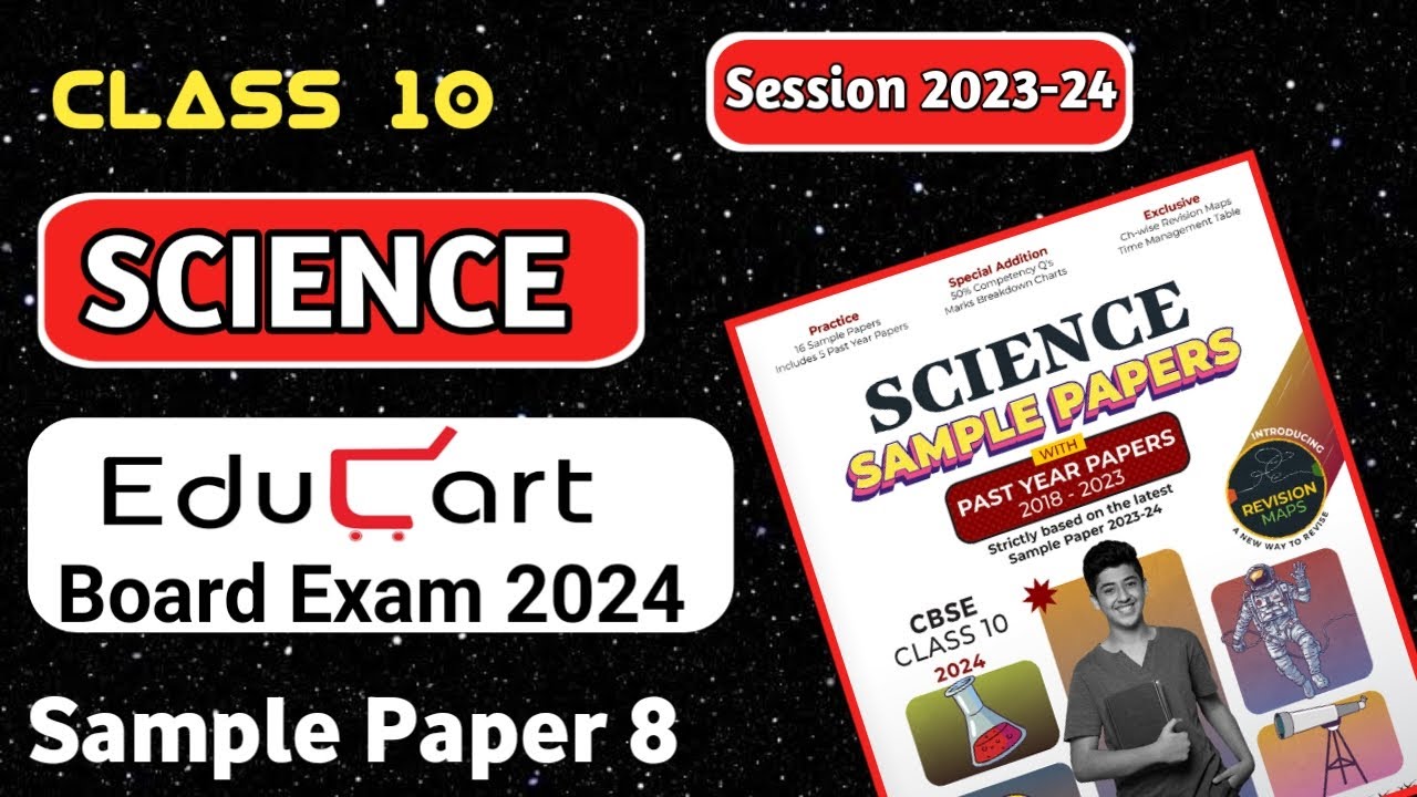 Class 10 Educart Science Sample Paper –8 Solution 2024 | Educart ...