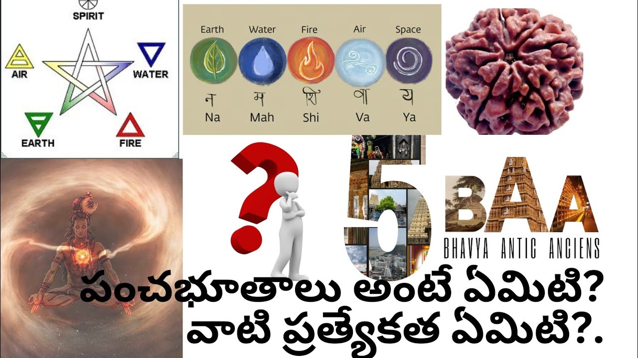 The Ancient Science Behind Panchabhuta Lingas పంచభూత లింగాల విశిష్టత ...