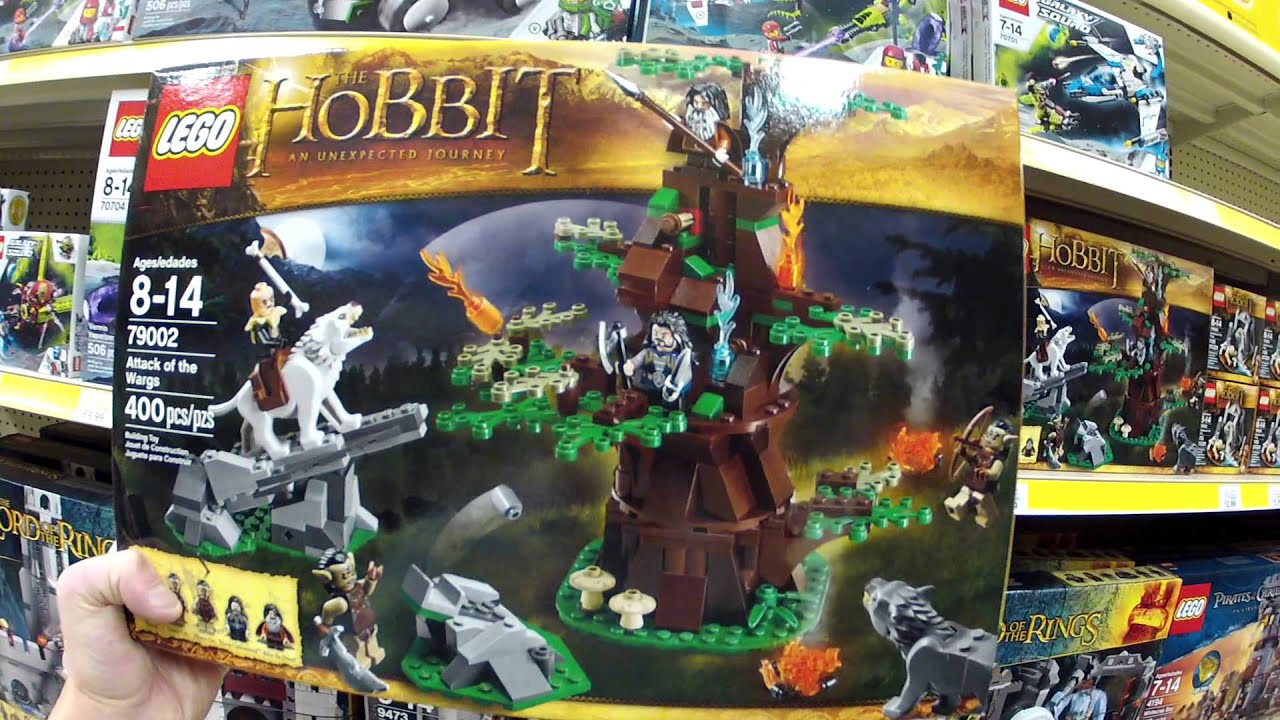 The Hobbit Lego Set 79002 Attack of the Wargs - YouTube