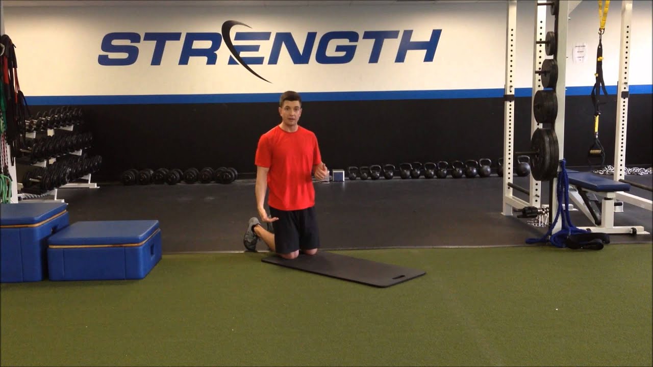 SPLIT KNEELING UPPER BACK ROTATION - YouTube