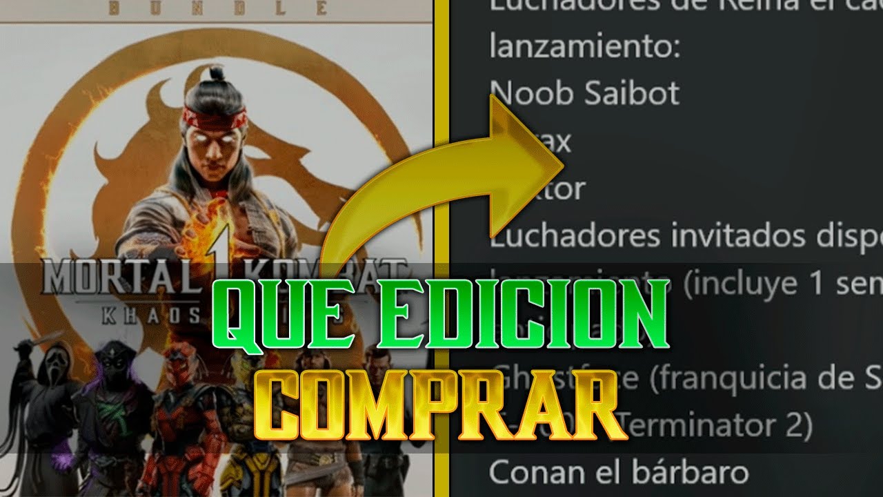 ¿CÓMO OBTENER LA EXPANSIÓN Y KOMBAT PACK 2 en Mortal Kombat 1? - YouTube