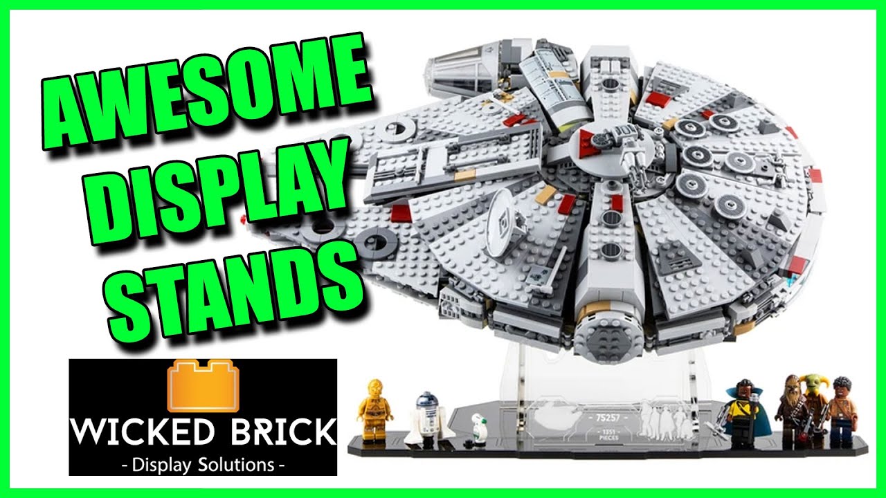 How To Display Your Lego Sets - AWESOME DISPLAY STANDS - YouTube