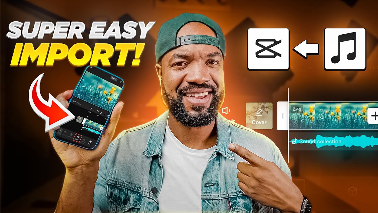 Super Easy Capcut Music Import - YouTube