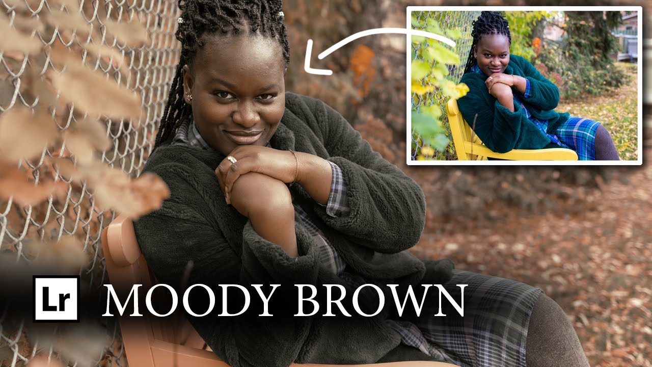 How To Get This Look in Lightroom // Bohemian Moody Brown - YouTube