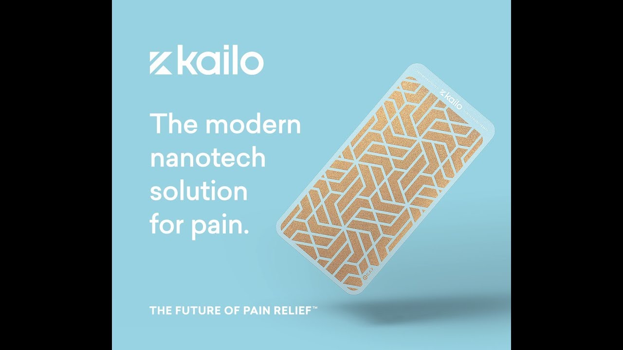 TECH JUNKIE: KAILO: THE FUTURE OF PAIN RELIEF - YouTube