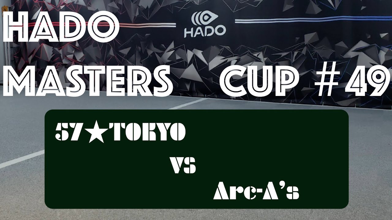 【HADO】 MASTERS CUP #49 #12 ② 57☆TOKYO VS Arc-A's - YouTube