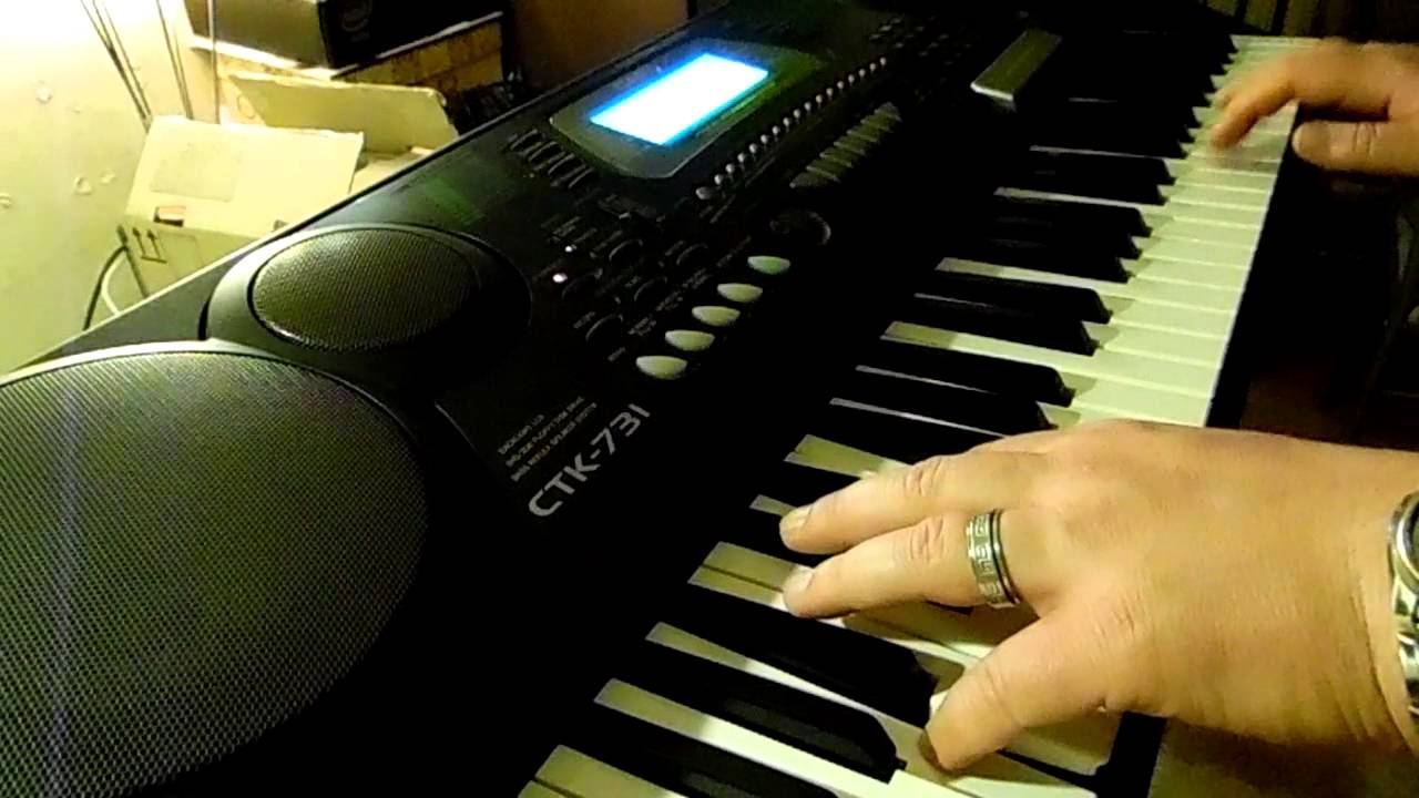 Akcent - Przez Twe Oczy Zielone (Casio CTK-731) - YouTube