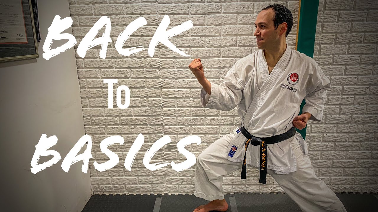 Karate workout: back to basics - YouTube