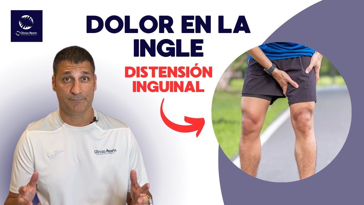 Distensión inguinal: que hacer si te duele la ingle - YouTube