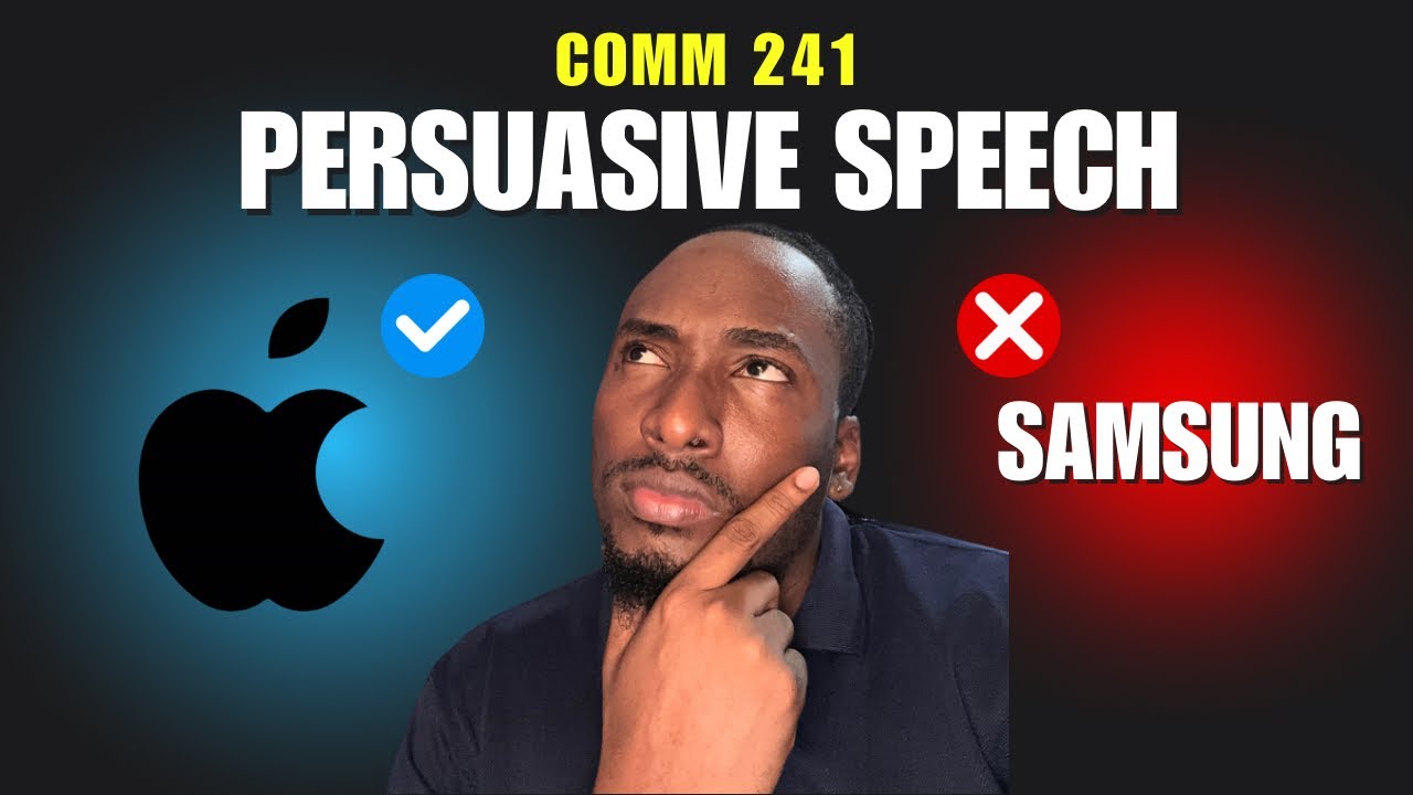 COMM 241 - Persuasive Speech - YouTube