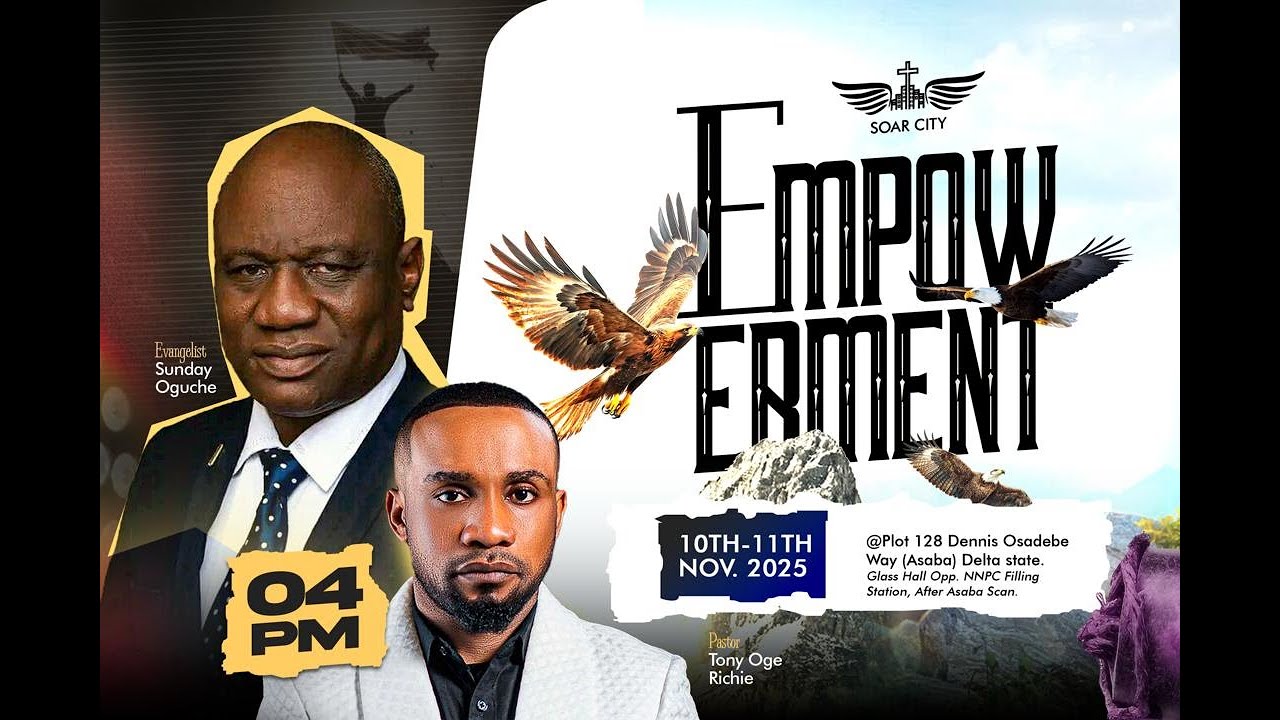 EMPOWERMENT || DAY 2 || EVANG SUNDAY OGUCHE || PASTOR TONY RICHIE ...