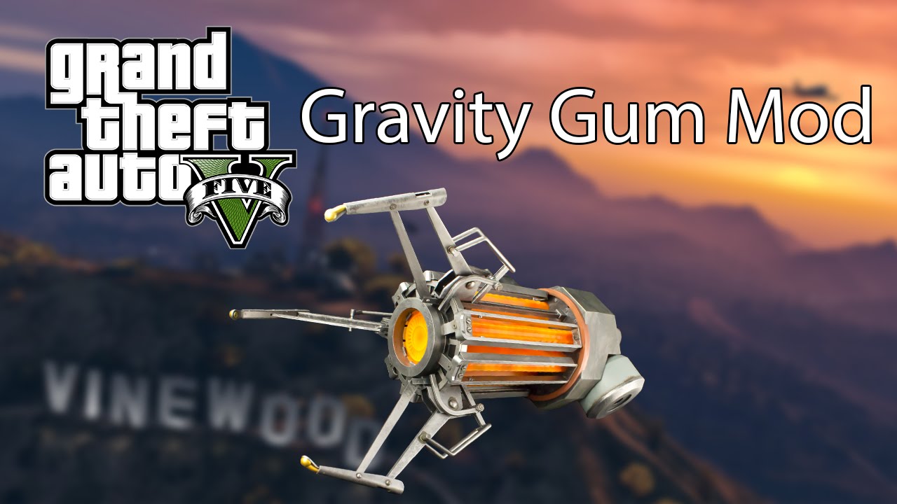 GTA V Mod รีวิว - Mod ปืนแรงโน้มถ่วง | Gravity Gun Mod - YouTube