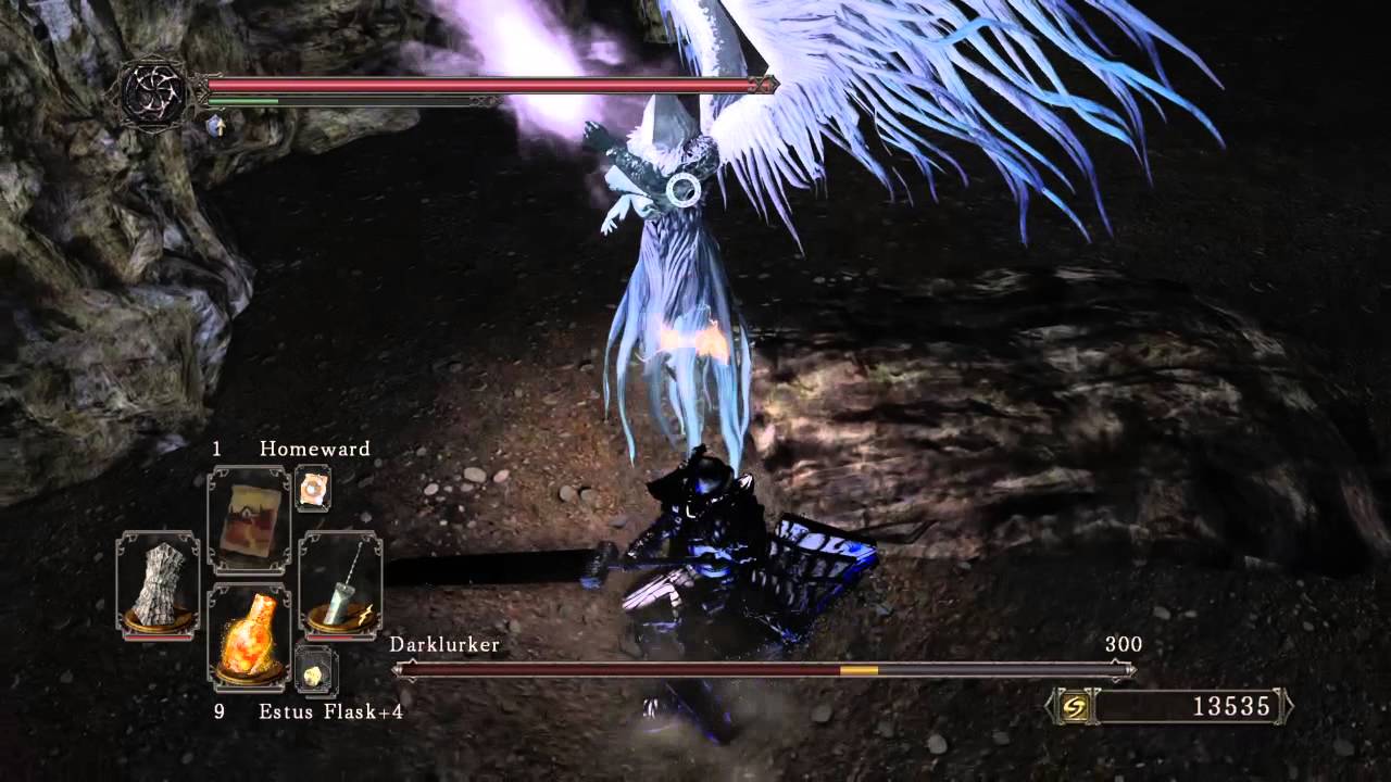 DARK SOULS 2 Scholar of the first sin DARKLURKER hardest boss ever ps4 ...