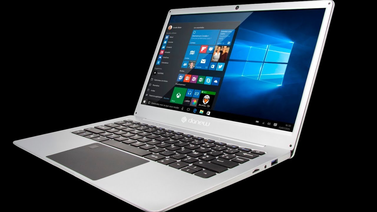 Vidéo de déballage Danew Notebook Dbook 130L - YouTube
