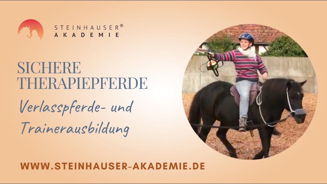 Sichere Therapiepferde - Ausbildung und Trainerausbildung - Steinhauser ...