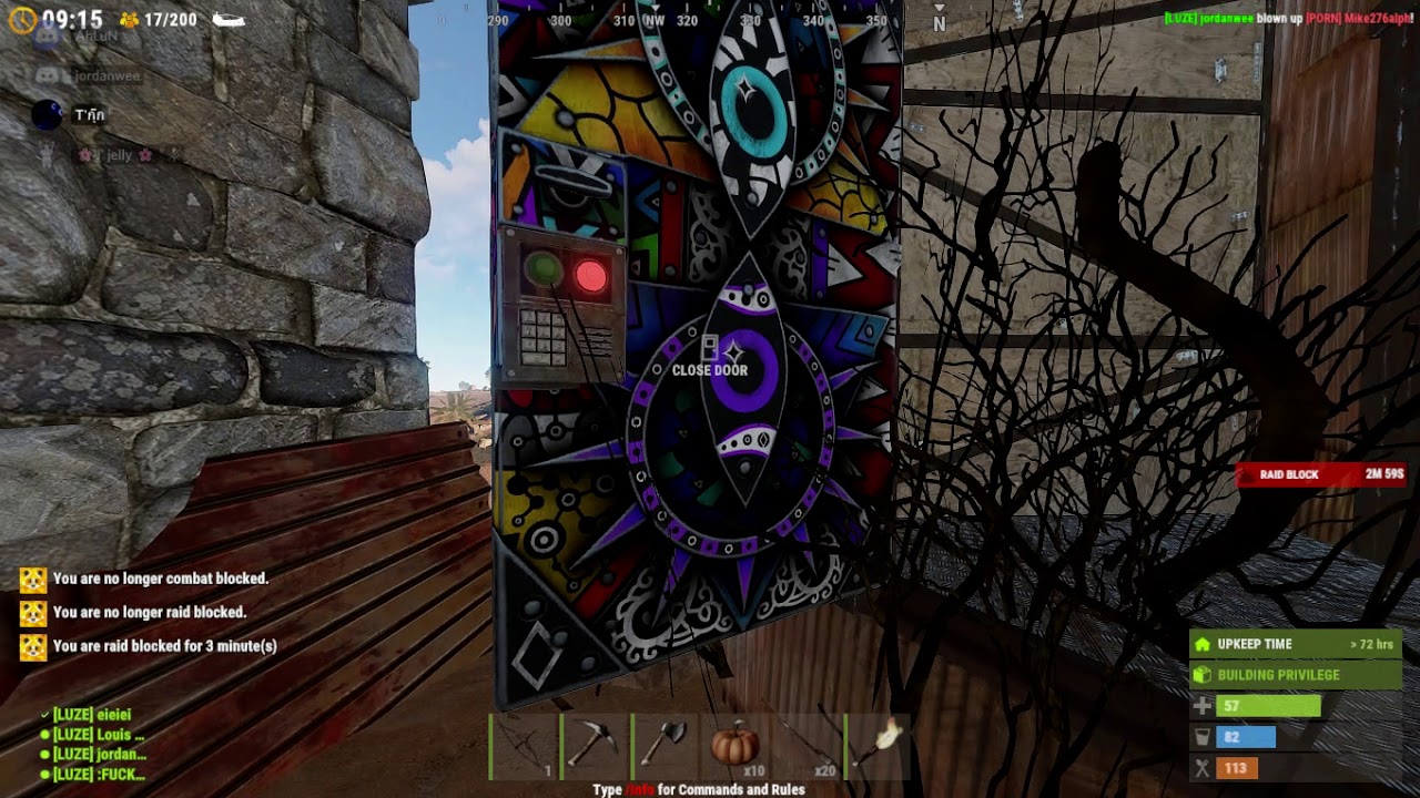 RUST RAID *5 PANDA - YouTube