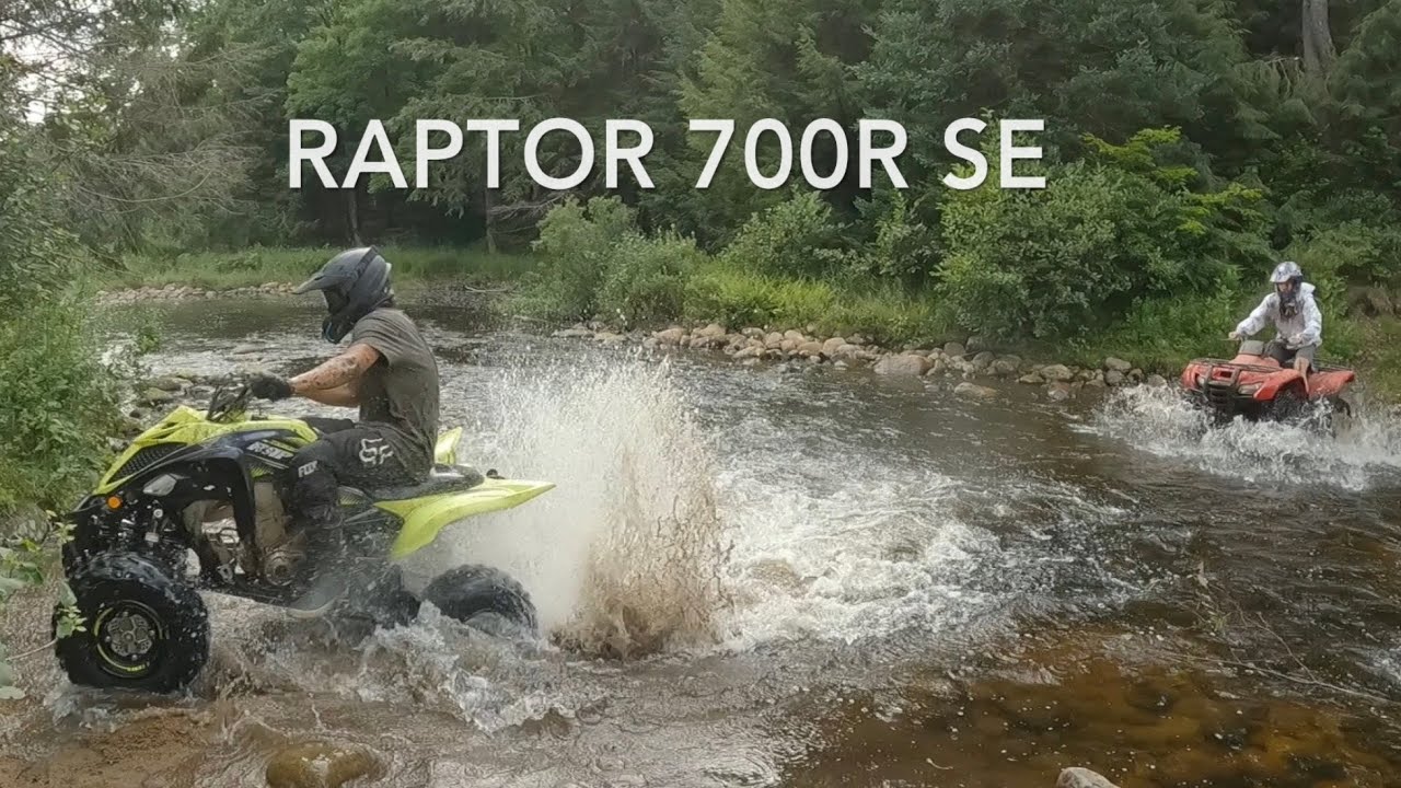 First Ride Raptor 700R SE in Adirondack Mountains! - YouTube