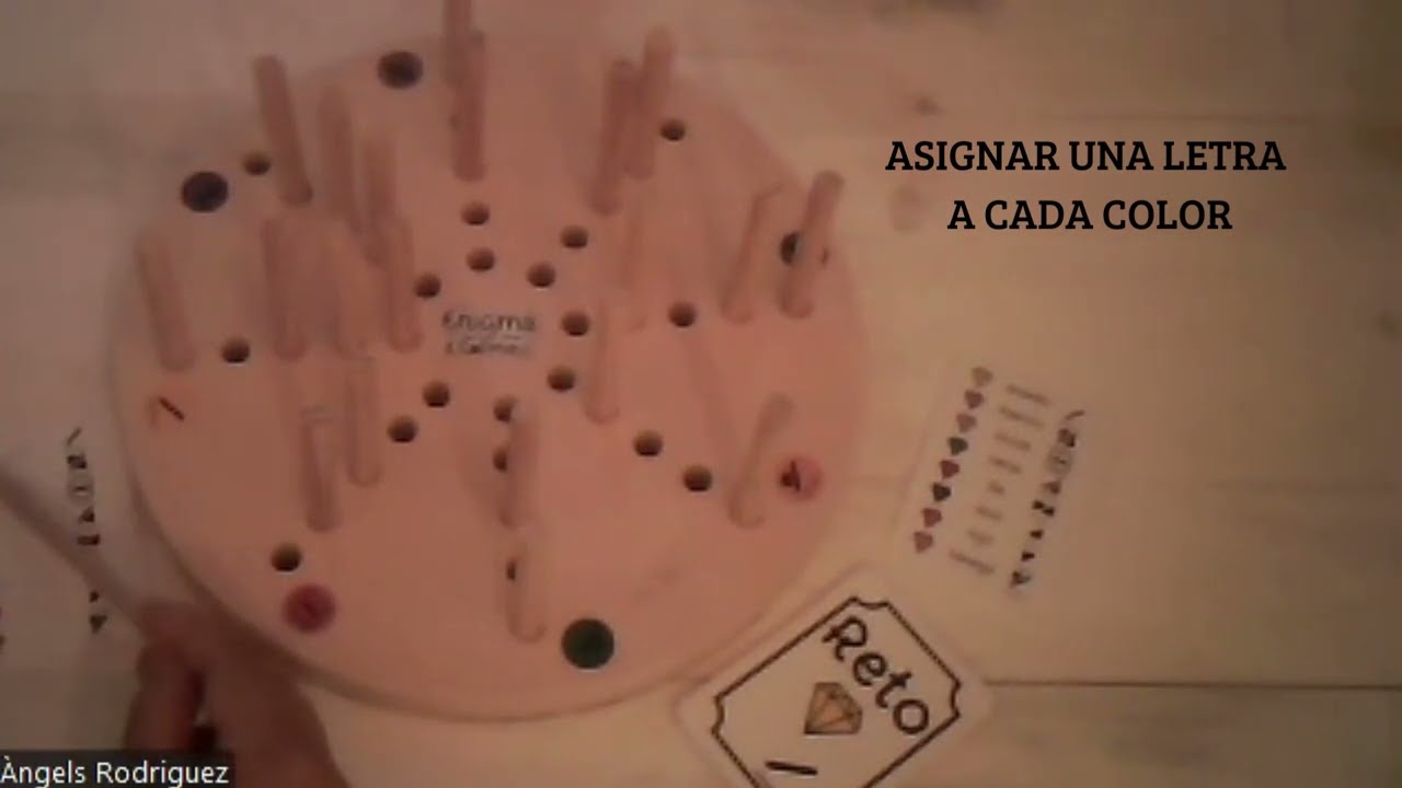 ¿Cómo funciona el Enigma DE 4 COLORES en el juego de mesa? EL ENIGMA DE ...